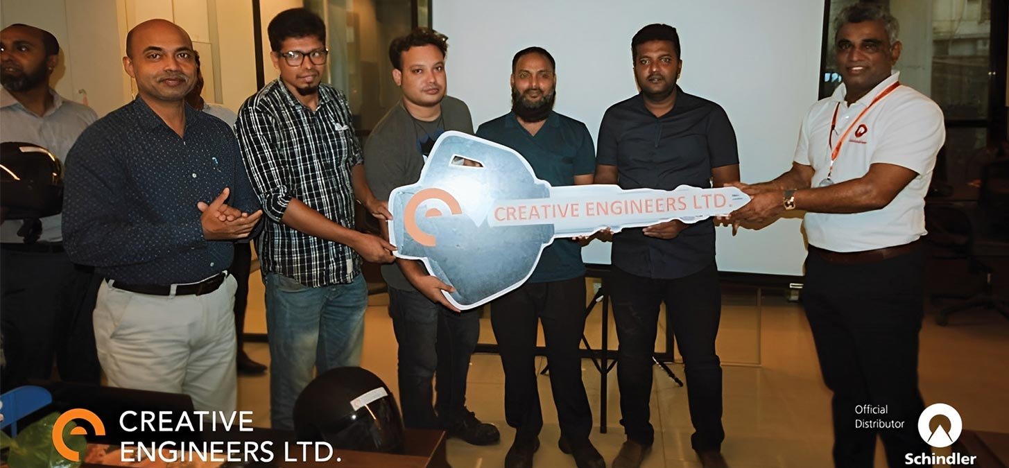 Employee Bike Handover Ceremony | Creative Engineers Ltd